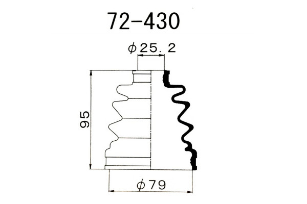 MARUICHI 1-56 72-430 39741-0M325,44315-SD9-003,40089-89TA3,MR111325