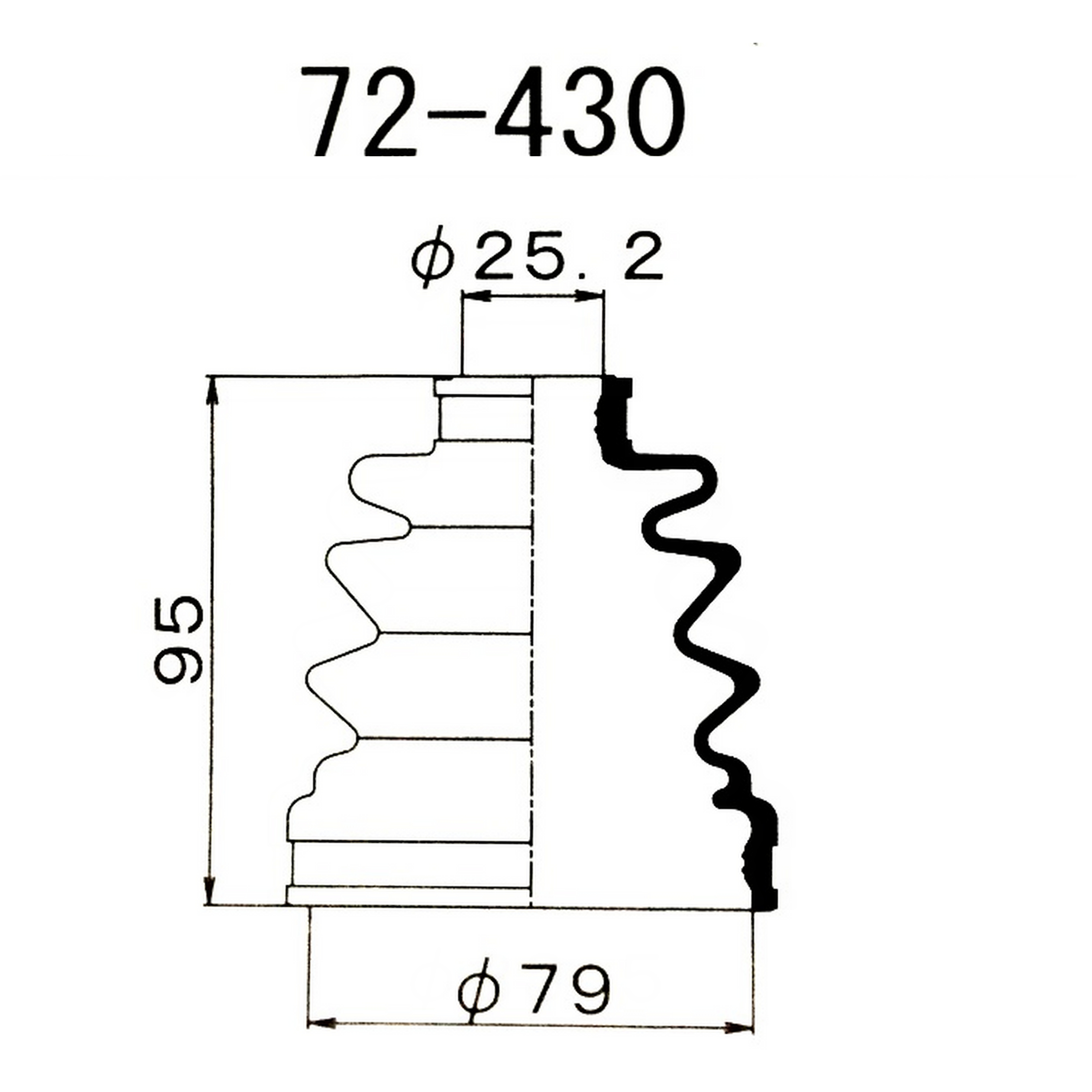 MARUICHI 1-56 72-430 39741-0M325,44315-SD9-003,40089-89TA3,MR111325